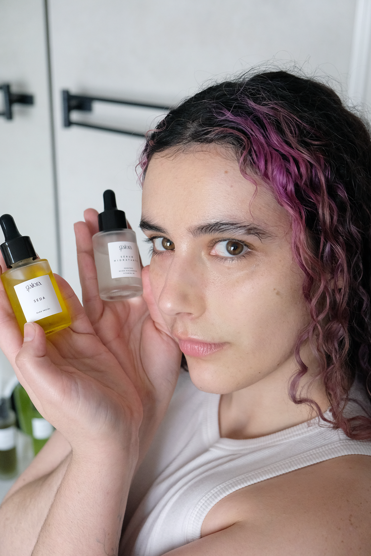 ¿Cual es la diferencia entre un serum y un óleo facial? – galora